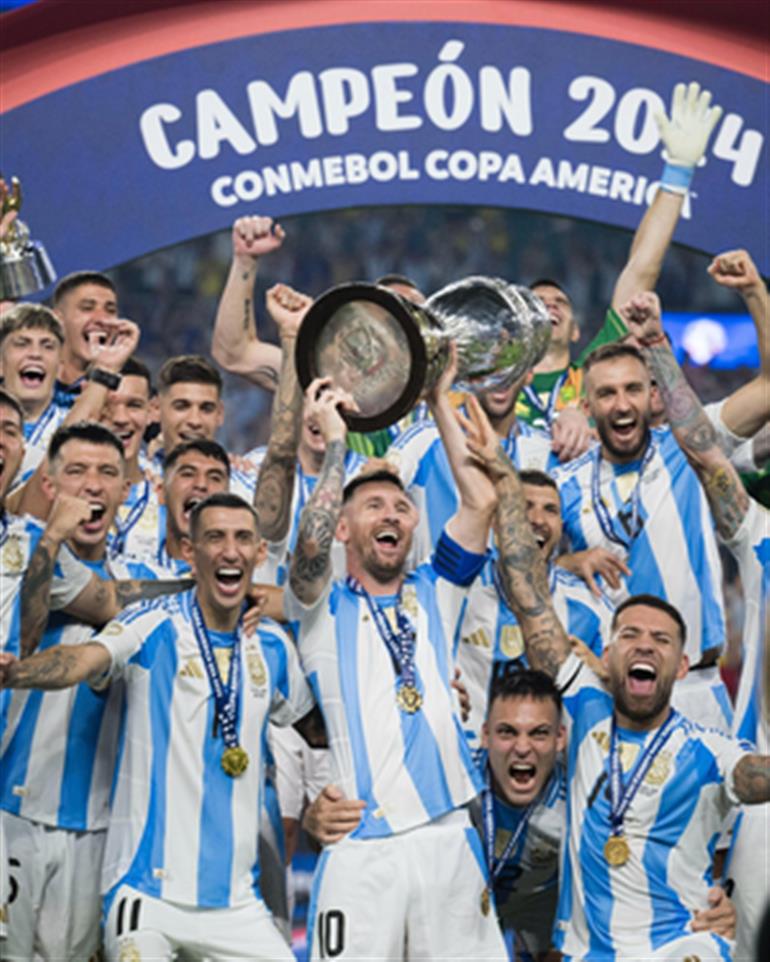 Copa America: Messi-less Argentina beat Colombia to clinch record ...